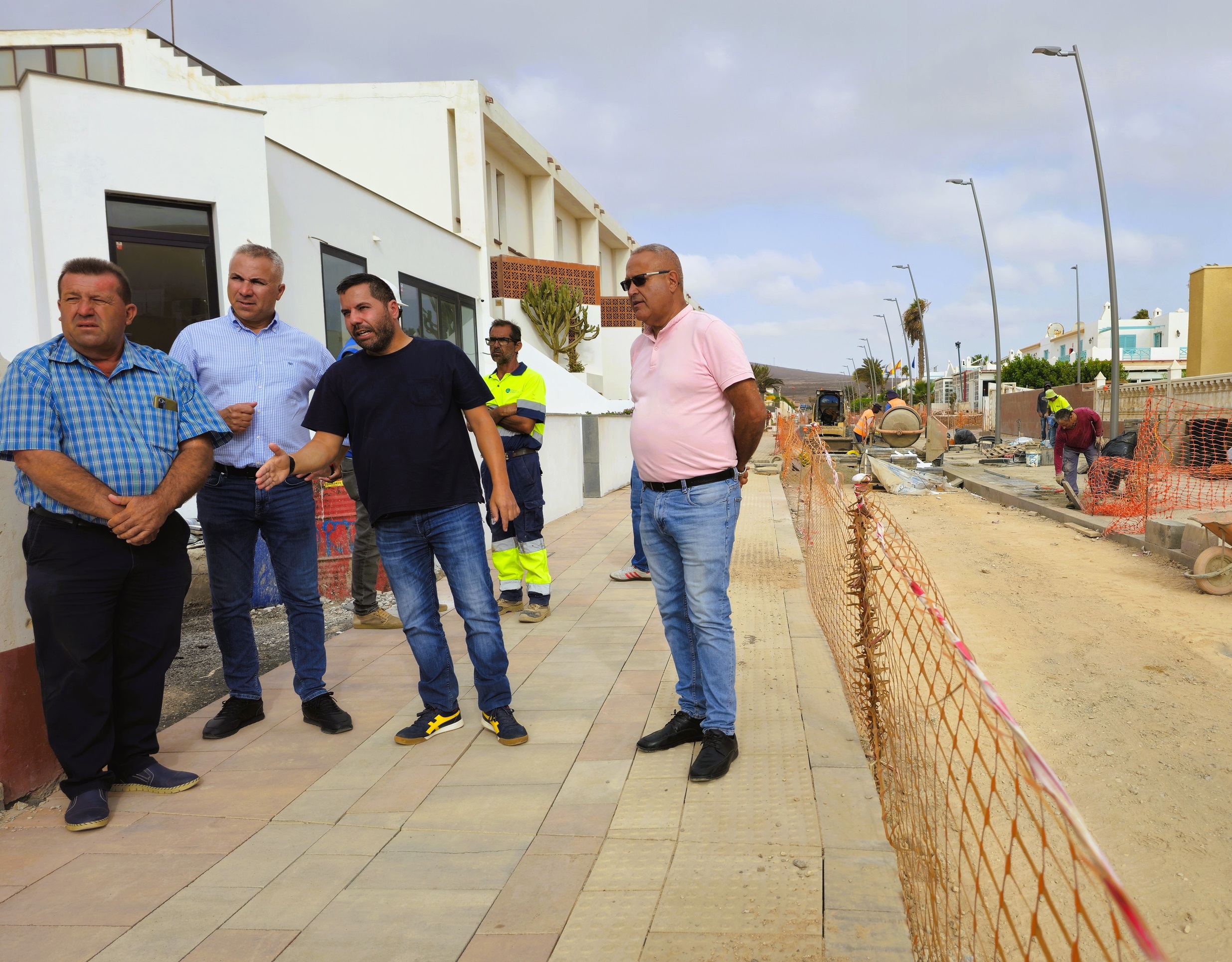 Avanzan las obras de remodelación integral de la calle Marcial Sánchez ...
